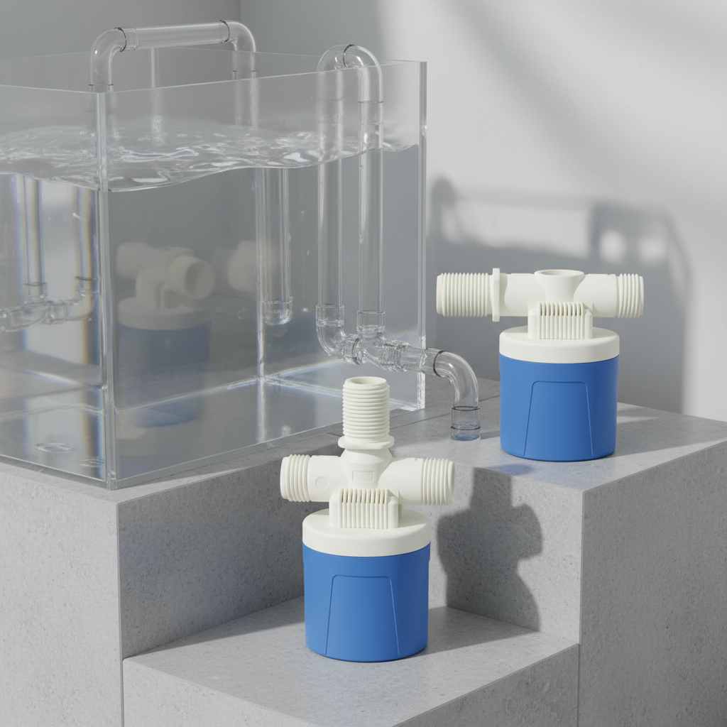 Automatic Water Level Regulator with 4-Point Ball Switch Float Valve ...