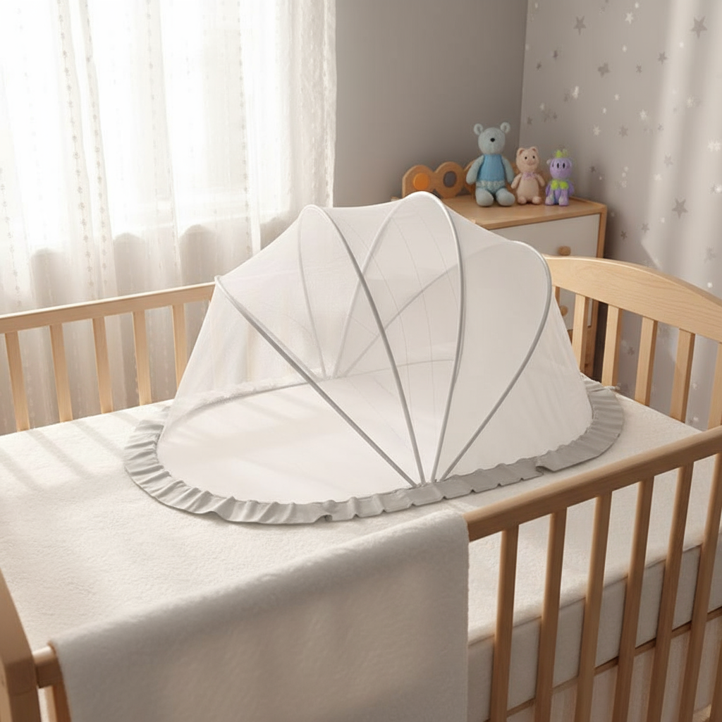 Portable Baby Cot Mosquito Net, Foldable Child Guard, Bottomless Bug ...