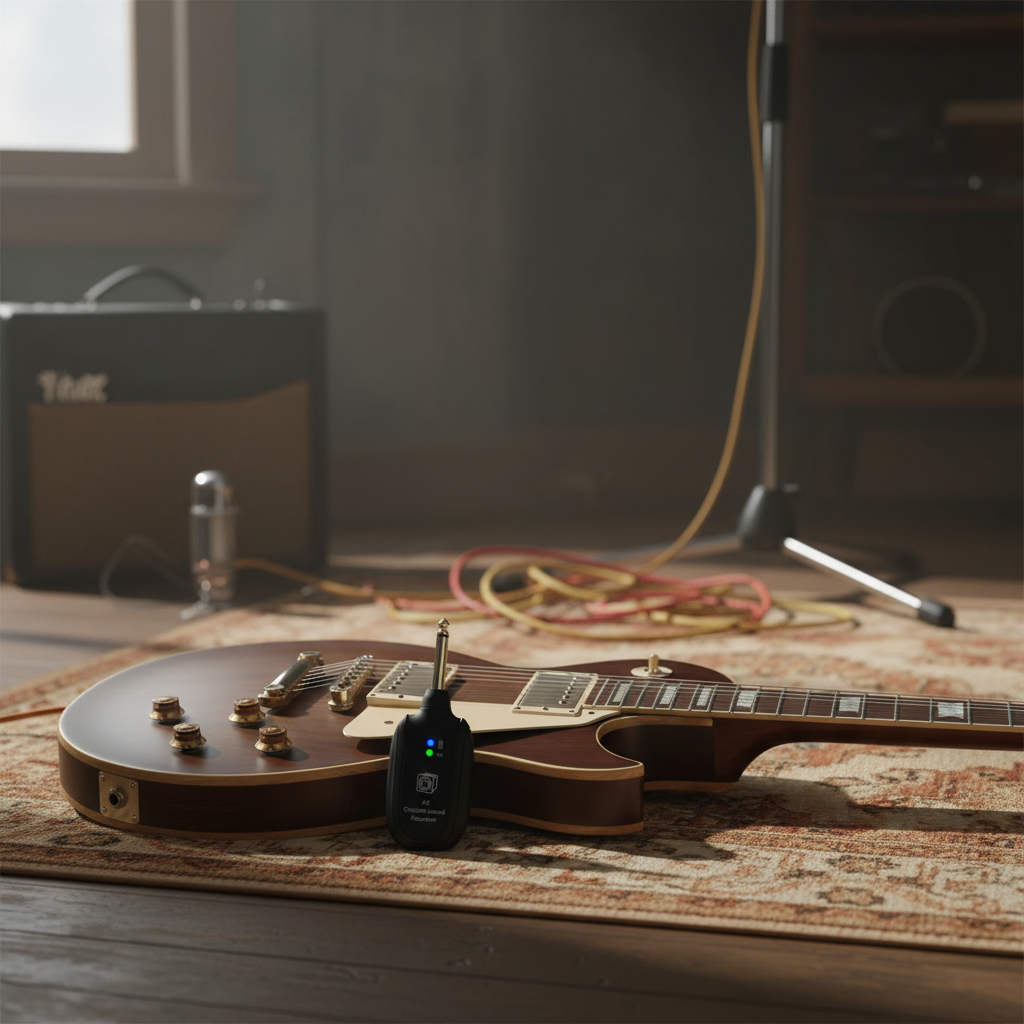 Lifestyle-Best-Seller-P10 Wireless Rechargeable Guitar Transmitter ...