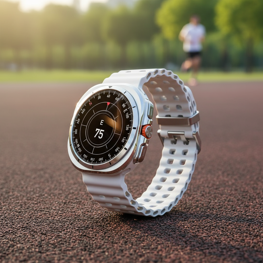Ultra 49mm Smartwatch Health Monitoring Bluetooth Calls GPS Compass ...