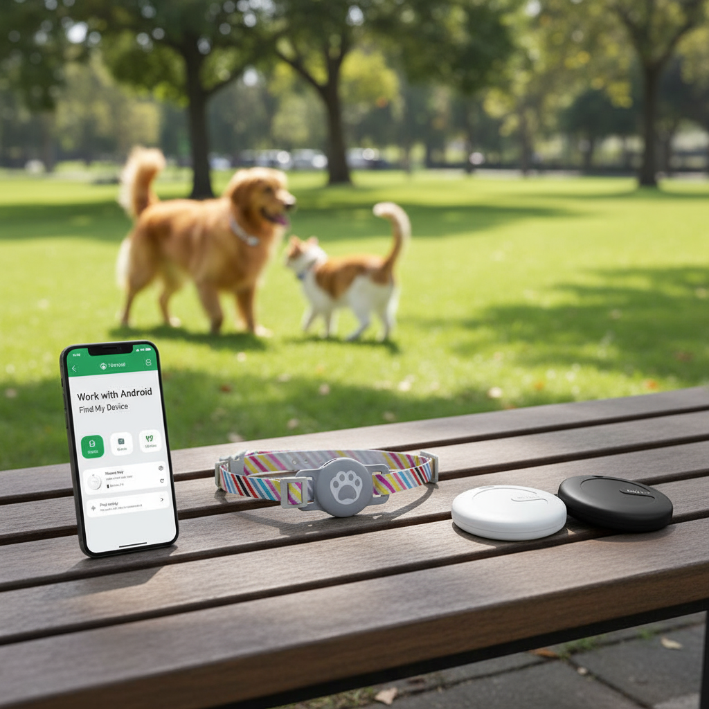 MiLi Tag Smart GPS Collar Tracker for Cats and Dogs, Waterproof Pet ...
