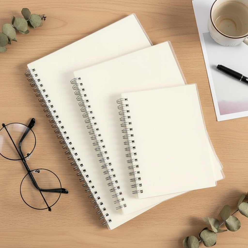 80-Sheet Fully Lay-Flat Notebook Collection | A6/A5/B5/A4 Sizes, Dot ...