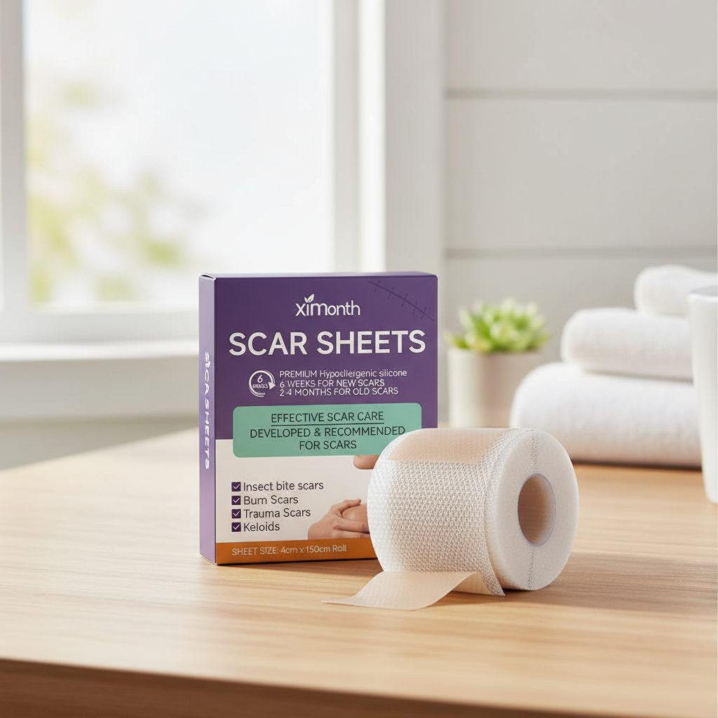 Silicone Scar Patches for Skin Repair Covers Reduces Redness ...
