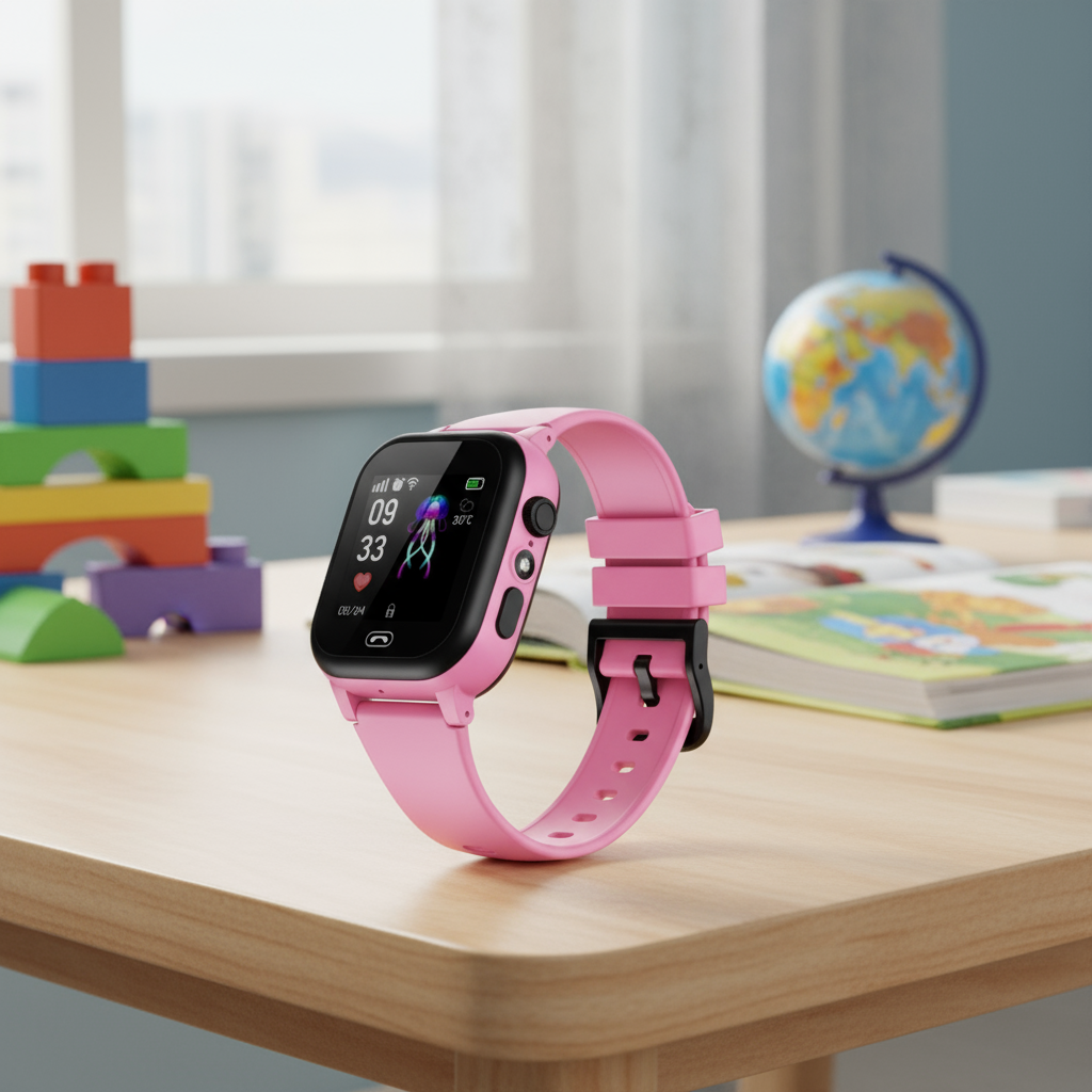 Smartwatch with kids' SIM card, 2-way calling, nationwide location ...