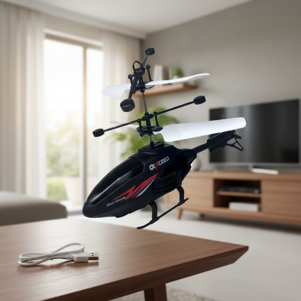 High-demand intelligent sensing children's helicopters, remote ...