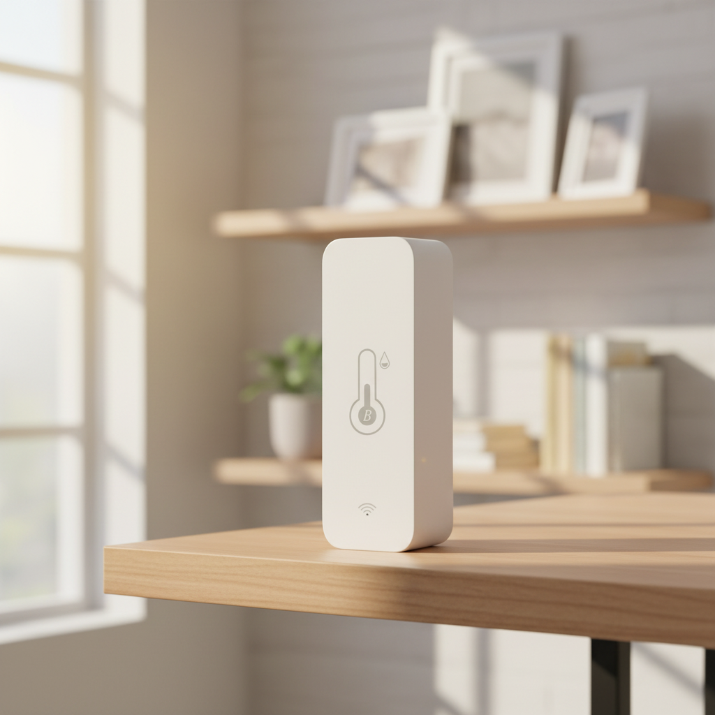 Home Use BT Temperature Humidity Sensor Mini Bluetooth Compatible, App ...