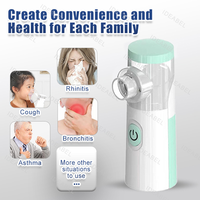 Mini Silent Steam Nasal Humidifier Inhaler Nebulizer Asthma Medical USB ...