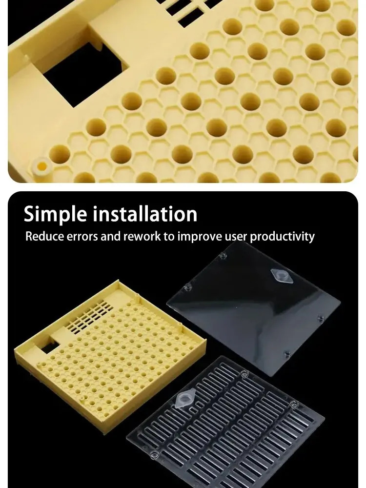 Queen Bee Rearing Incubator with Free Movement Feature for Single Bee ...