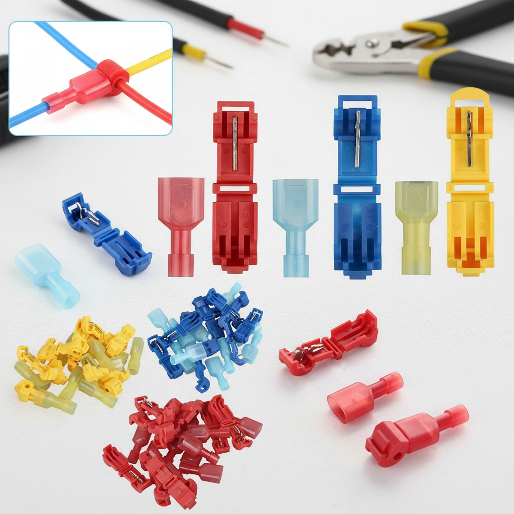 30 pairs/60 pairs Self-Stripping Quick Splice Electrical Wire Terminals ...