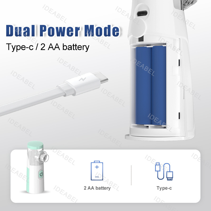 Mini Silent Steam Nasal Humidifier Inhaler Nebulizer Asthma Medical USB ...