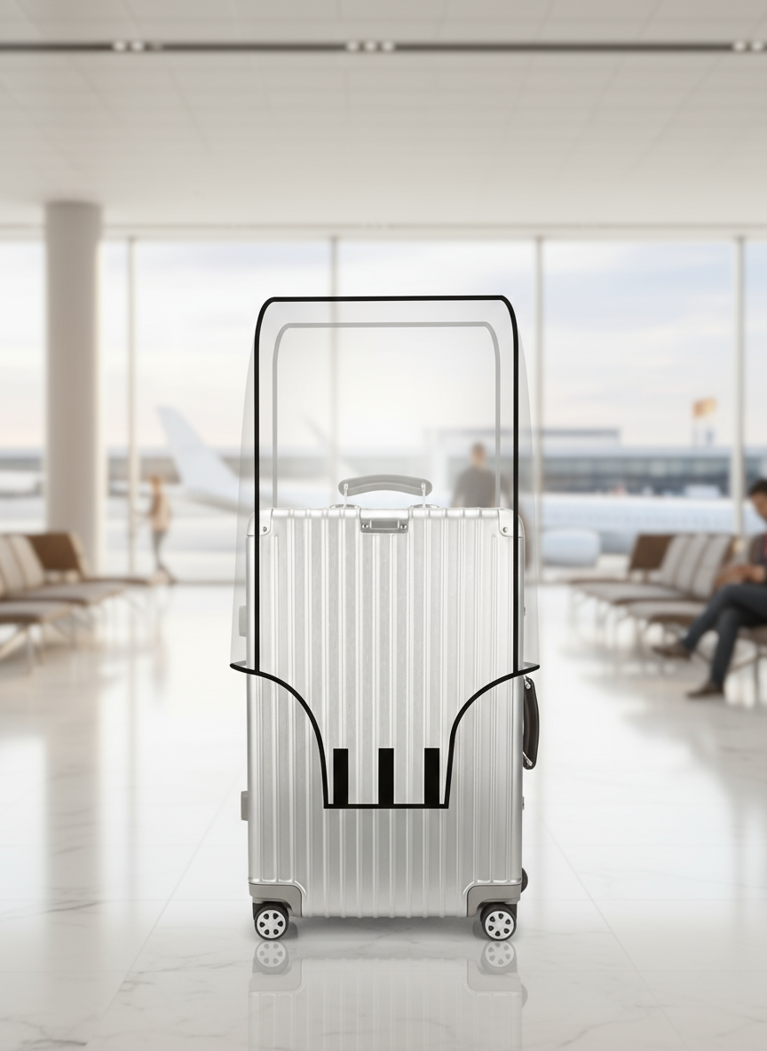 PVC luggage wheel protector. Universal travel bag case protector ...