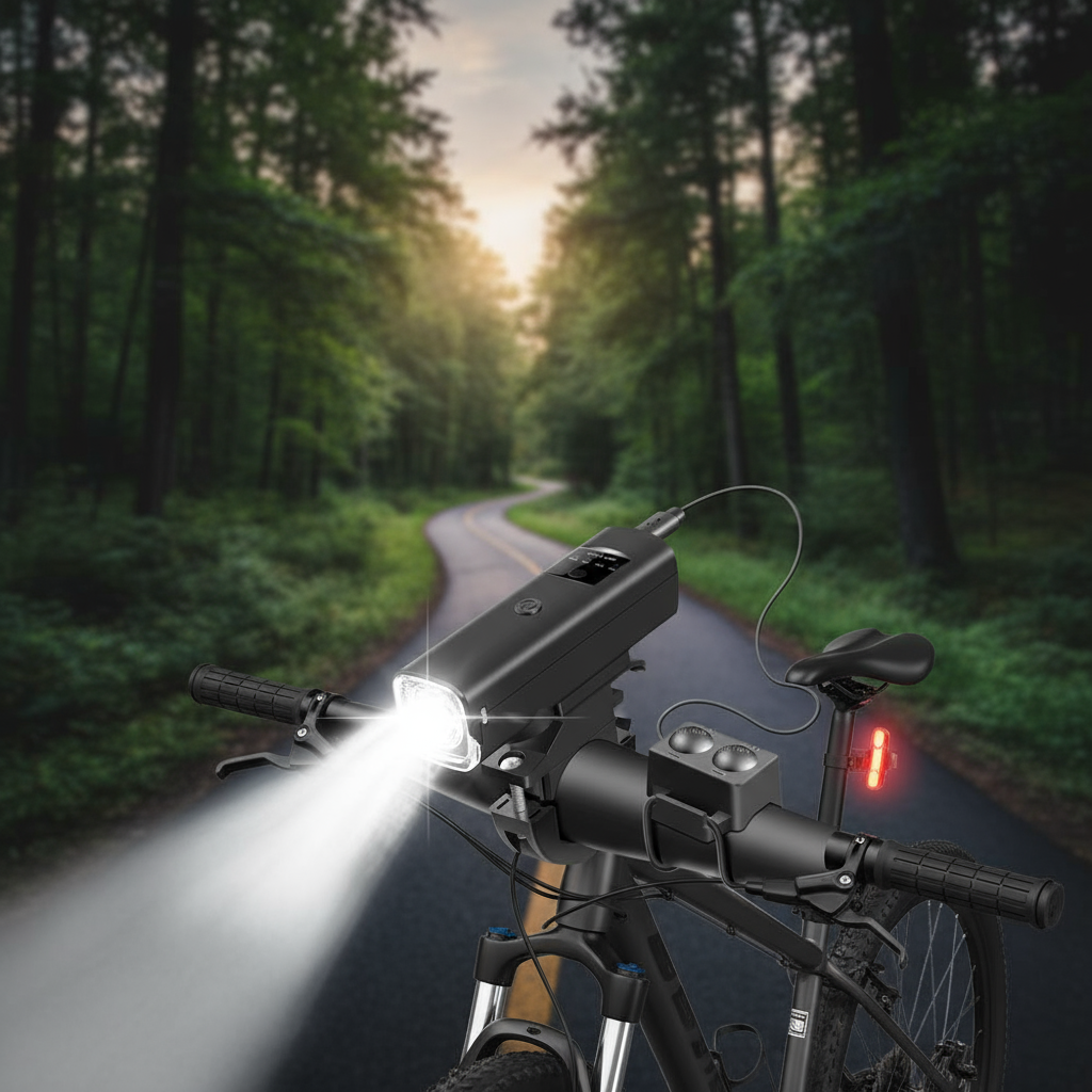NEWBOLER 1000 Lumens Smart Bike Front Light - Waterproof & Auto-Sensor ...