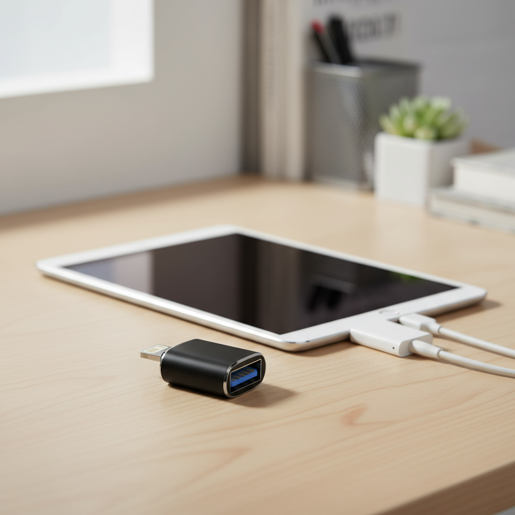 USB 3.0 OTG Adapter for iPhone iPad with HDMI to VGA Converter and 3 ...