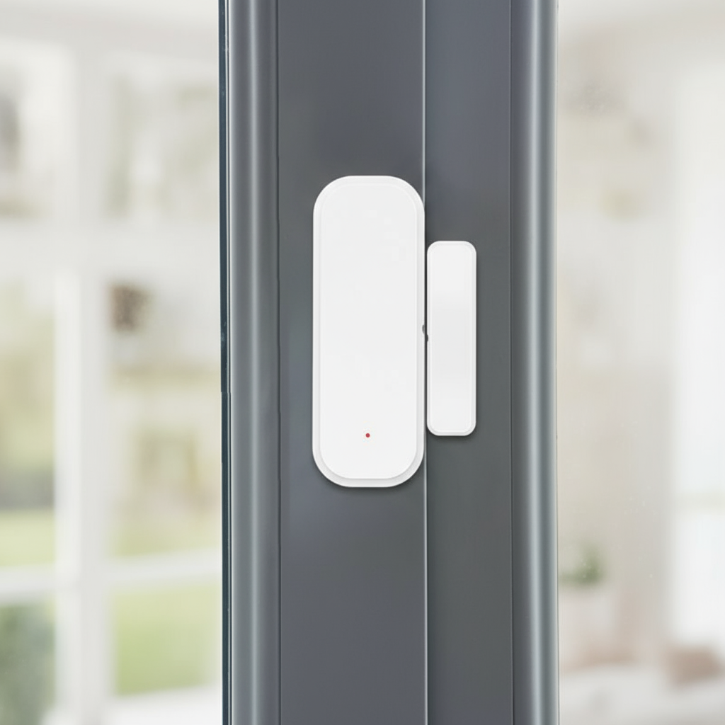 Tuya ZigBee Wireless Door Window Sensor, Magnetic Detector with Real ...