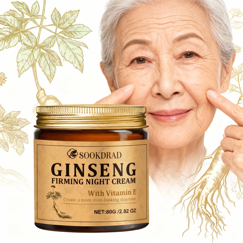 Even Tone Night Care, Ginseng Firming Cream with Vitamin E, Ideal for ...