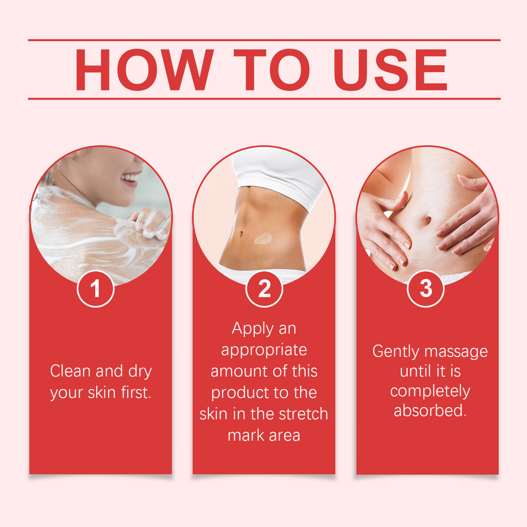 Vitamin E & Glutathione Body Cream, Hydrating & Firming for Stretch ...