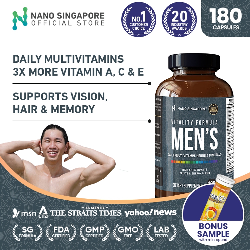 Multivitamin Vitality - Multivitamin for men 2.5X [180 caps] more ...
