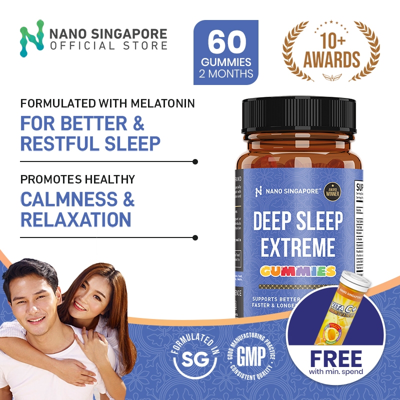 Melatonin Deep Sleeping Pills Gummies w/ Melatonin, Healthy Sleep Cycle ...
