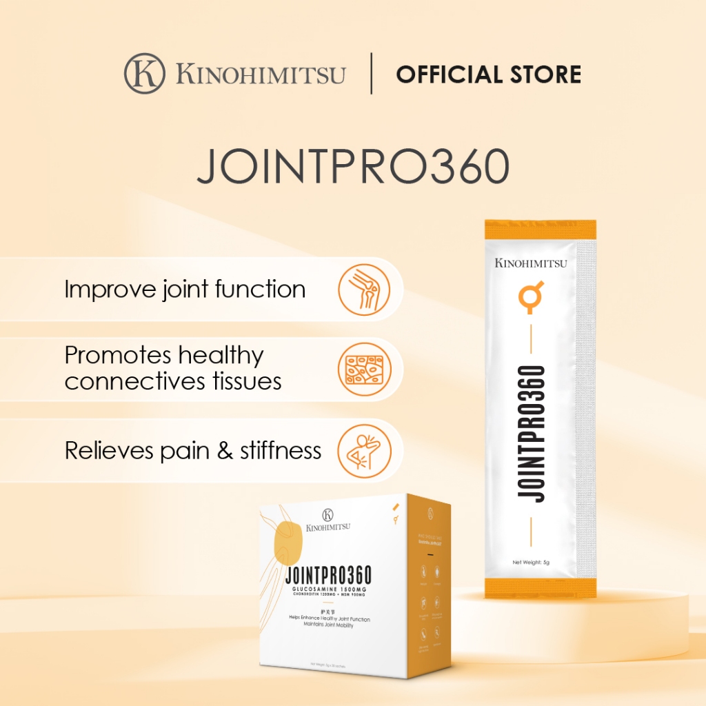 Kinohimitsu JointPro360 Glucosamine Hydrochloride 1500mg Joint ...