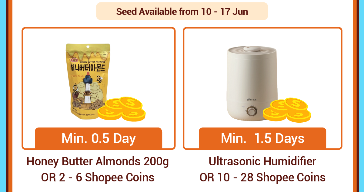 Shopee Farm June 2023 | Water Plants Daily For Attractive Prizes Online ...