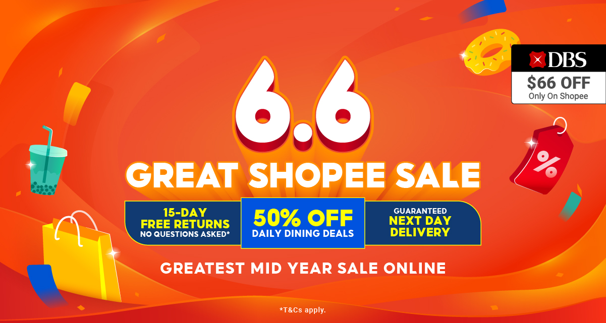 New Shopee Deal : 6.6 Great Shopee SALE - Price Tracker SG