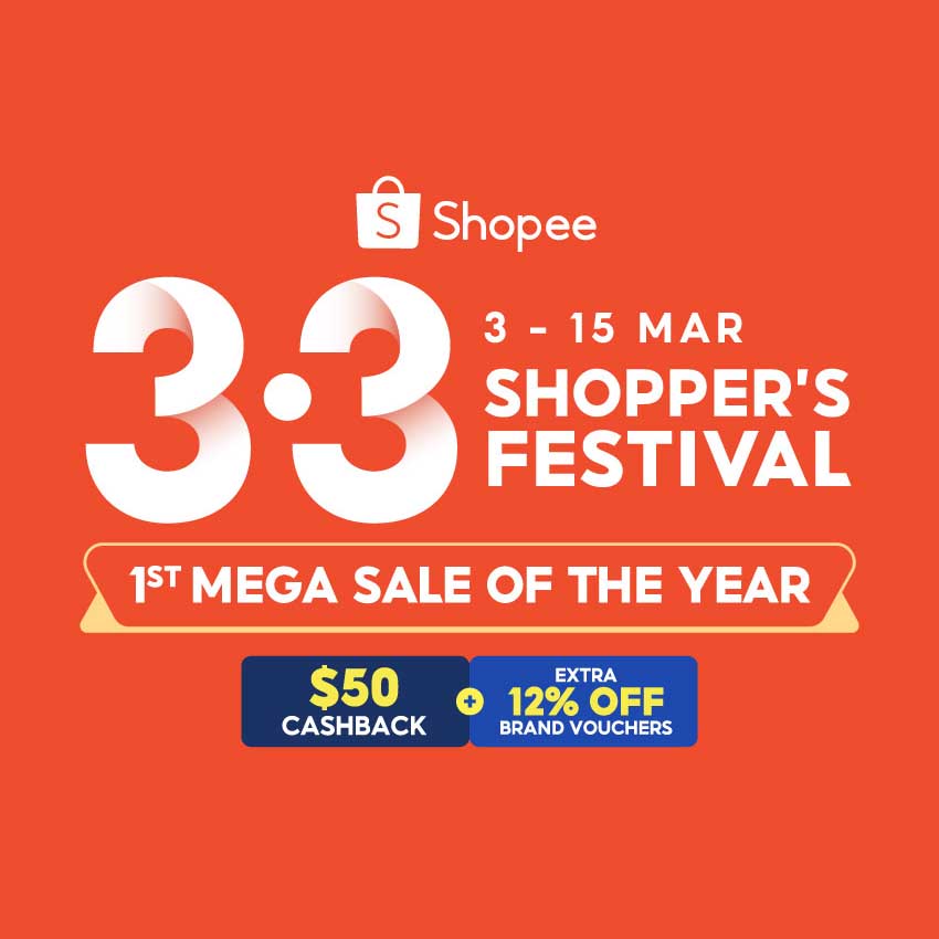 3.3 Shopper's Festival 2025 | Shopee Singapore