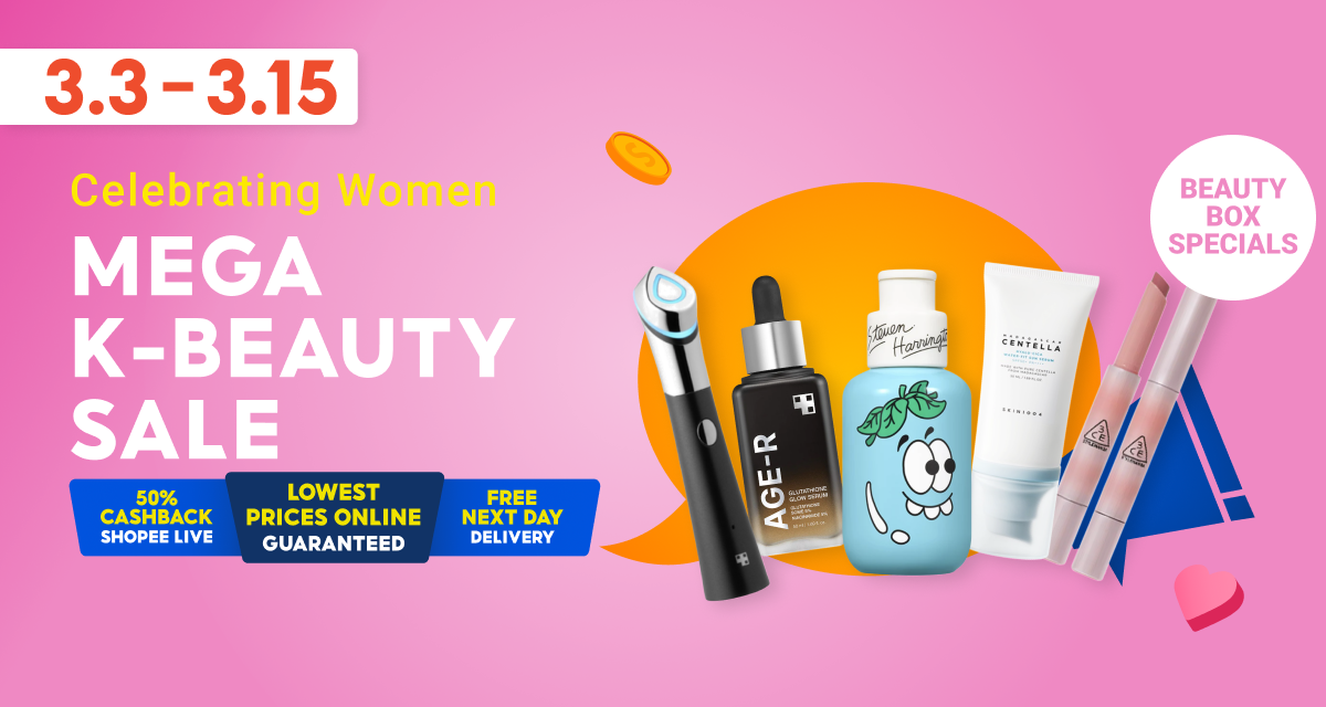 New Shopee Deal : MEGA K-BEAUTY SALE - Price Tracker SG
