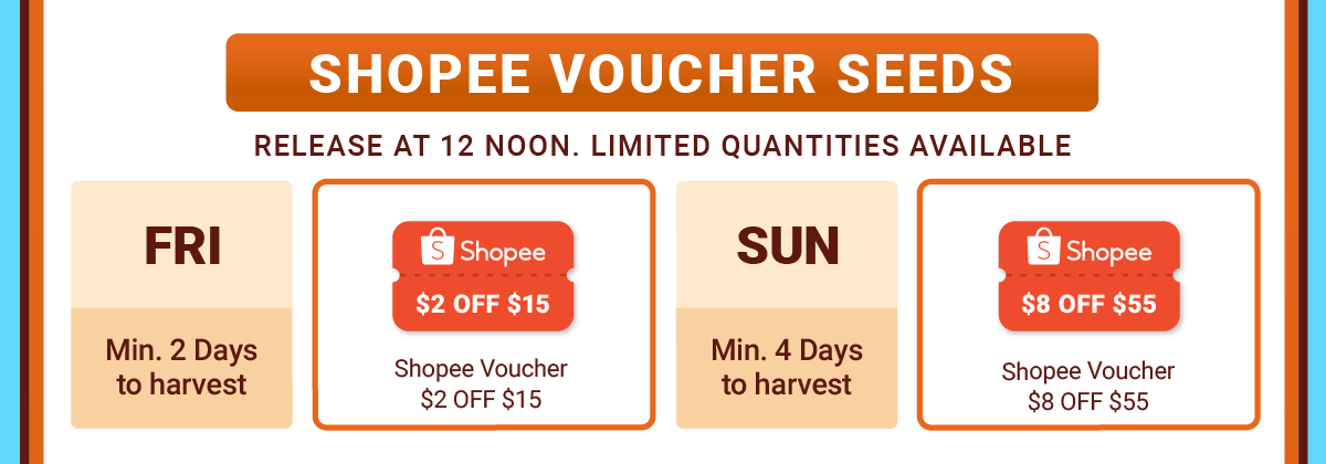 Shopee Farm May 2024 | Water Plants Daily For Attractive Prizes Online ...