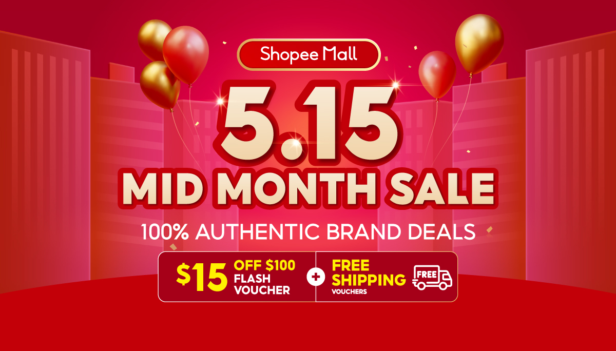 New Shopee Deal : 5.15 Mid Month Sale is Here!! - Price Tracker SG