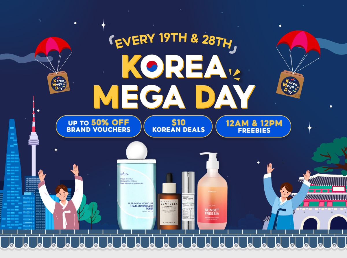 New Shopee Deal : Korea MEGA DAY - Price Tracker SG