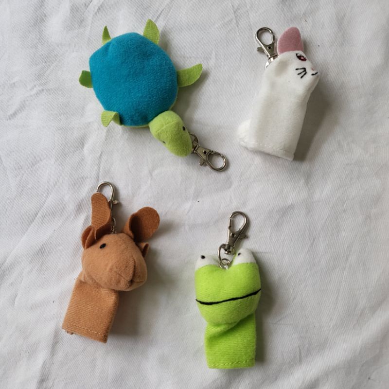 animal keychain ikea Finger Puppet Doll | Shopee Singapore