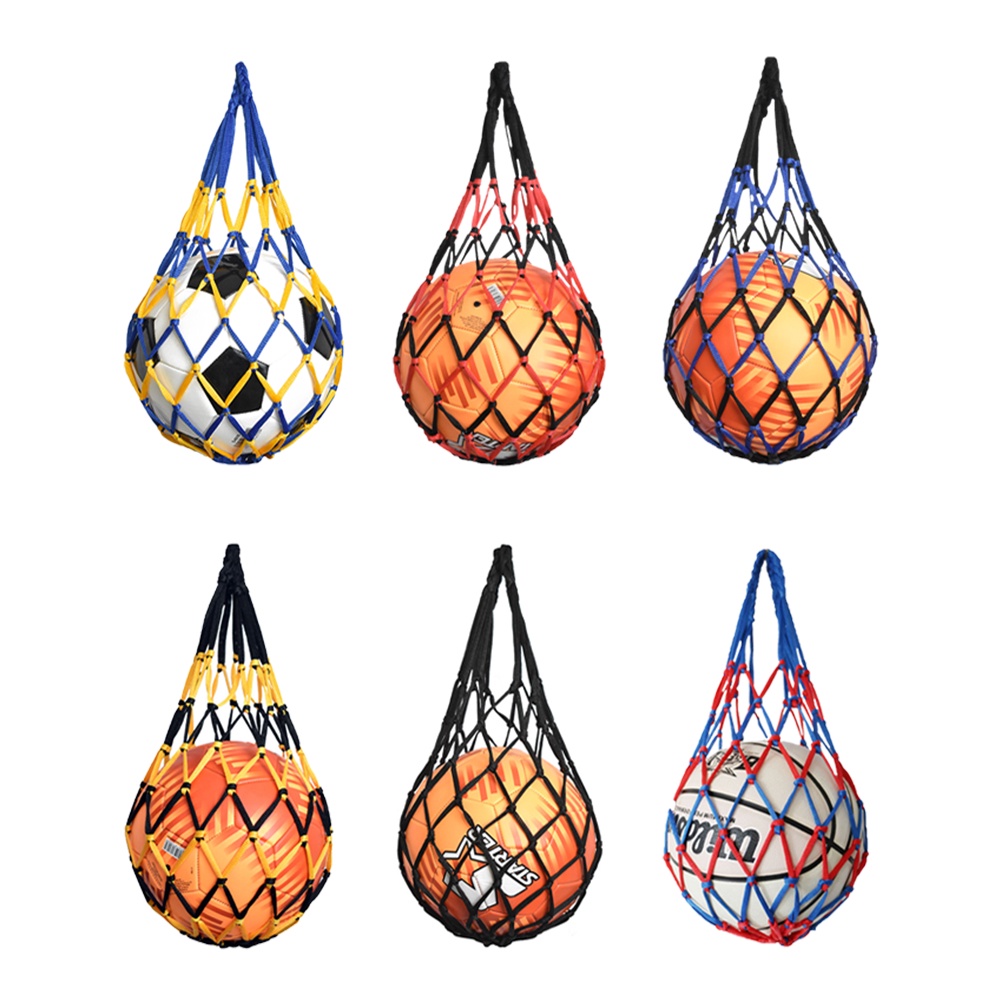 AIGONI Nylon Net Bag Multi Sport Game Ball Carry Mesh Storage Bags for ...