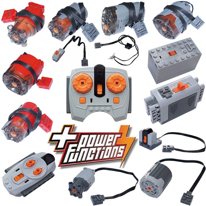 Compatible Power Function Technical Servo Train Motor IR Remote Control ...