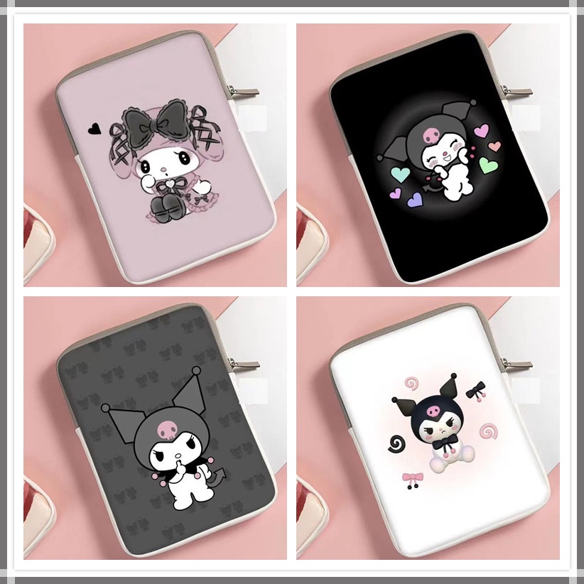 PU Waterproof Computer bag Cartoon Sanrio Kuromi laptop bag 13inch 10 ...