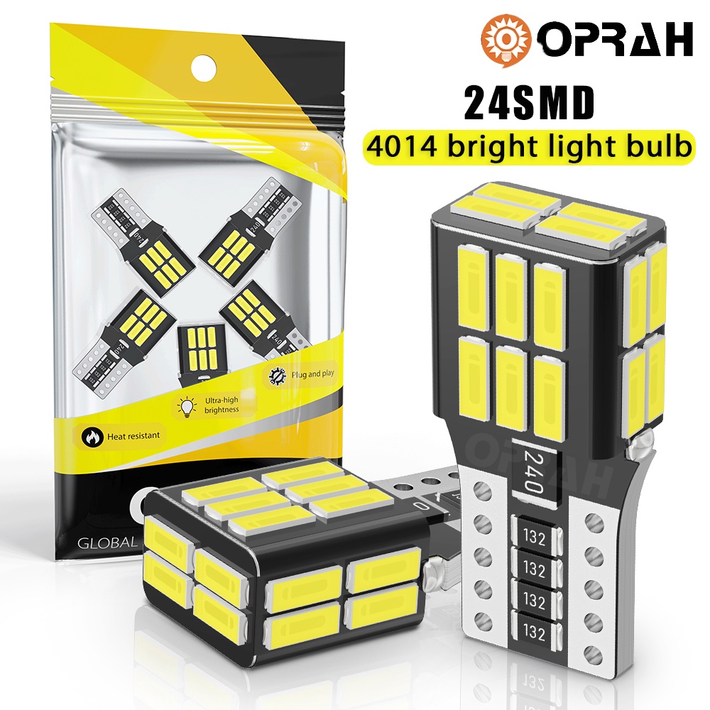 [Ready Stock] Super Bright T10 W5W LED Bulb 4014 24SMD Parking Light ...