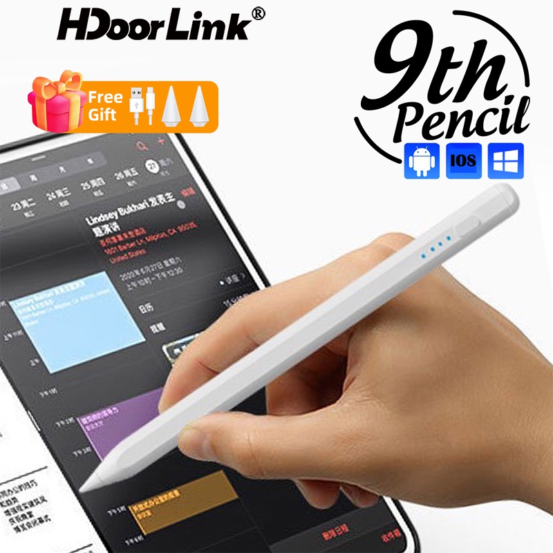 HdooLink 9th Universal Active Stylus Pen Drawing Capacitive Pen Touch ...
