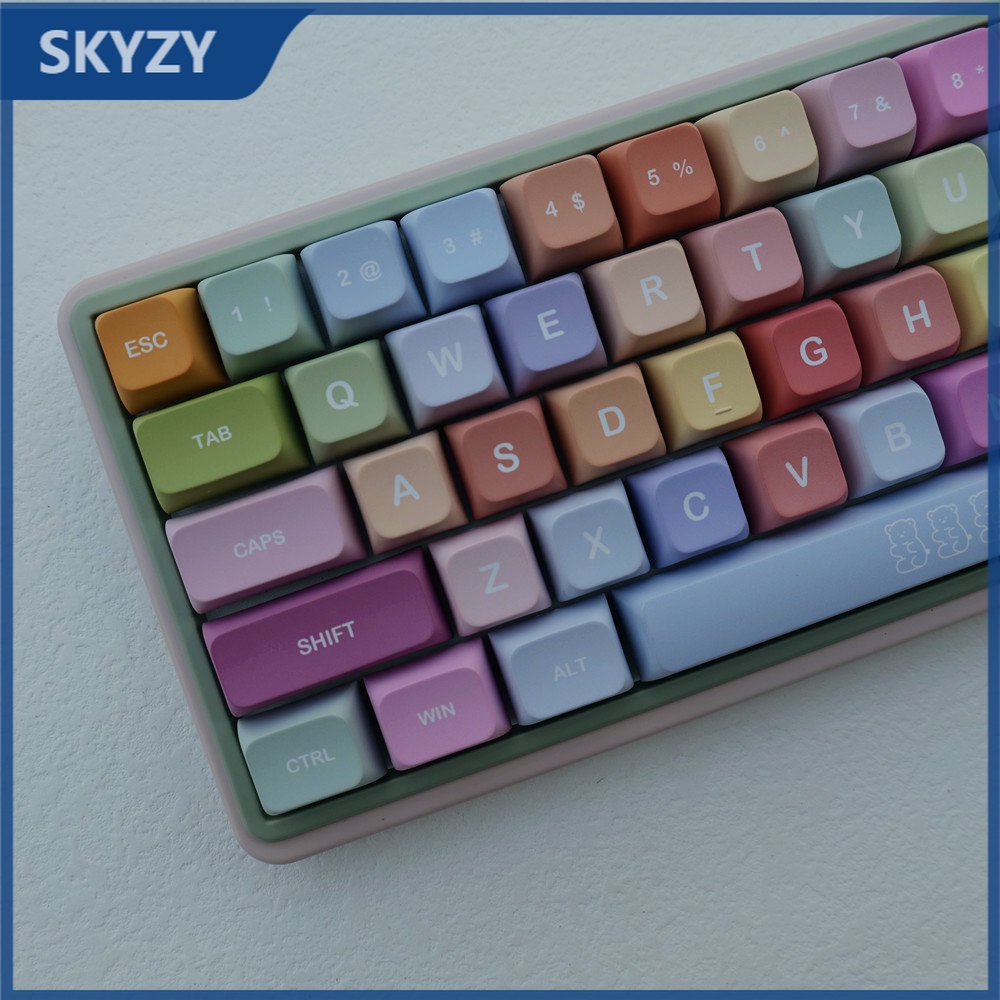 Gummy Bears Keycaps XDA Profile Cute PBT Dye Sub Mechanical Keyboard ...