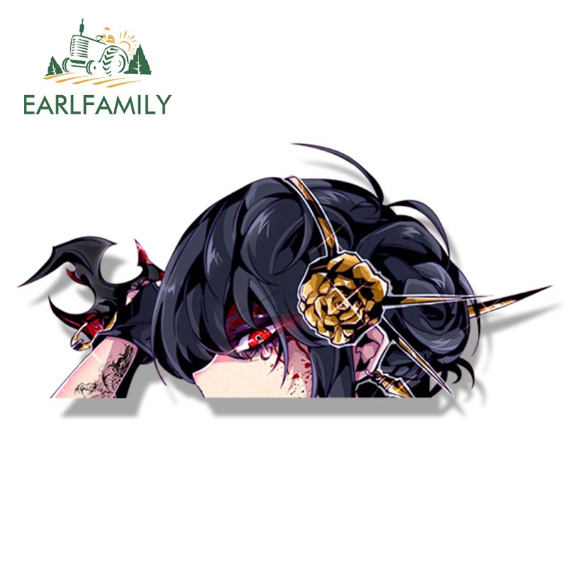 EARLFAMILY Gothic Yor Forger Fanart Car Sticker Anime Spy X Family ...