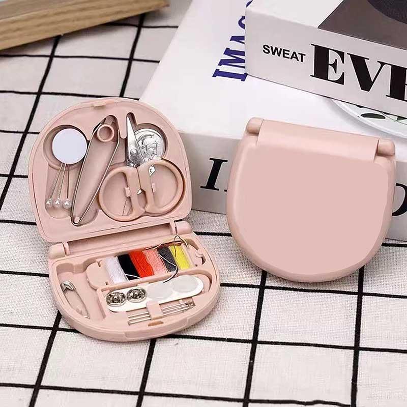 1 Set Needle and Thread Box Button Pin Storage Box Sewing Box Household ...