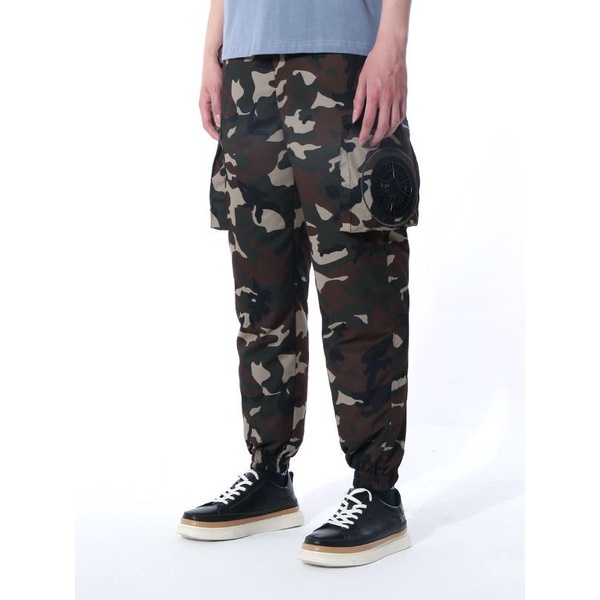 Summer Cooling Air Conditioning Pants with Fan, Work Pants for ...