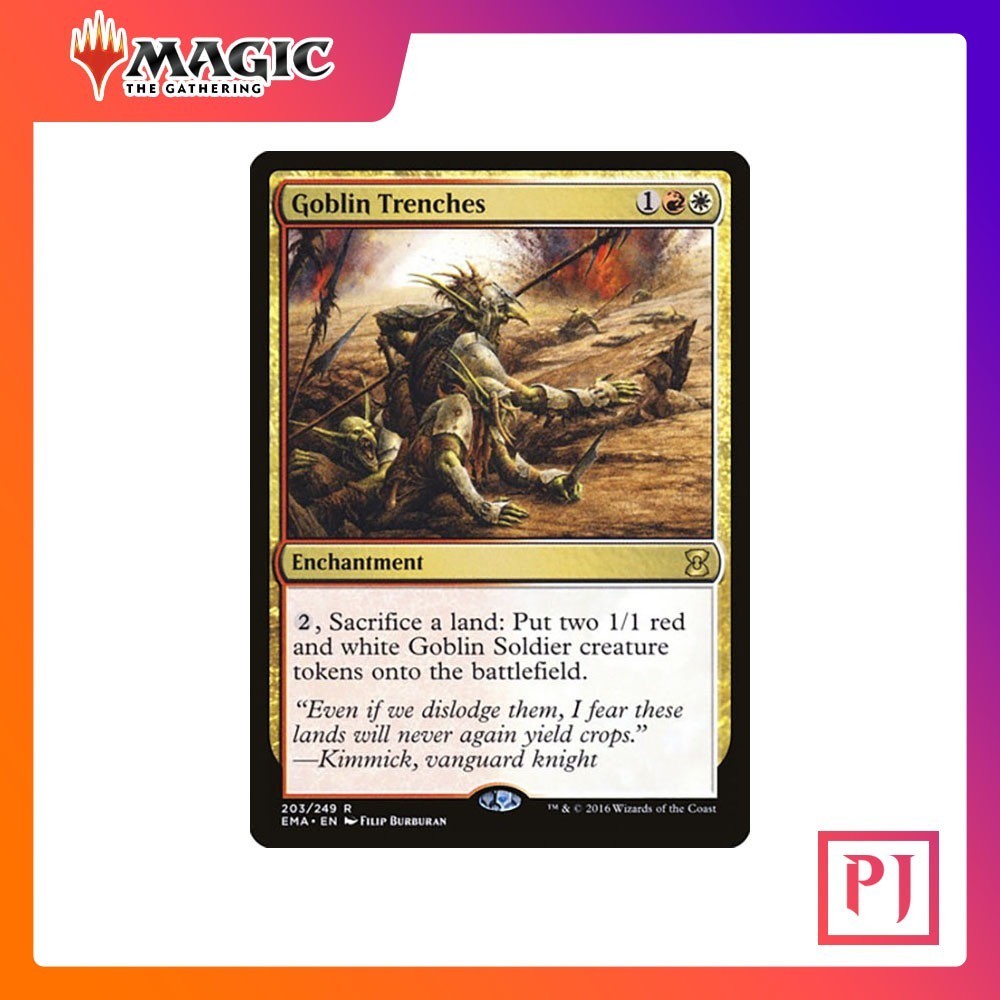 [MTG] Goblin Trenches [EMA] [MULTI] [RARE] [NORMAL] [ENG] (Magic Card/Magic the Gathering ...