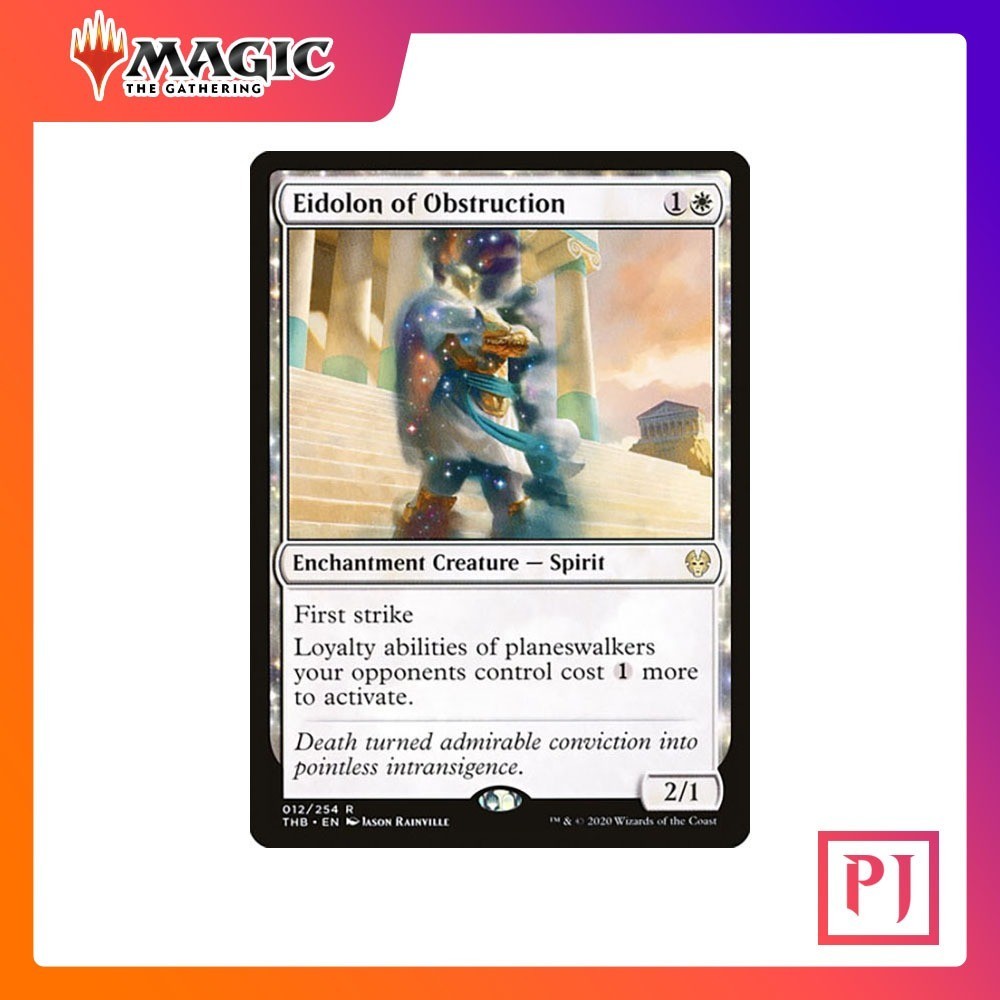[MTG] Eidolon of Obstruction [THB] [WHITE] [RARE] [NORMAL] [ENG] (Magic ...