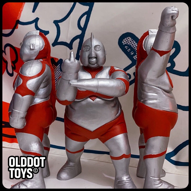 Spot GK fat house fat Ultraman retired homemade Q version cute spoof ...