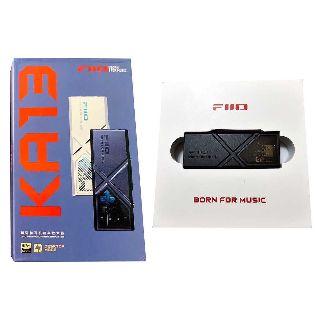 Fiio Ka13 Portable Dac And Headphone Amplifier (Black) - 3.5mm+4.4mm ...