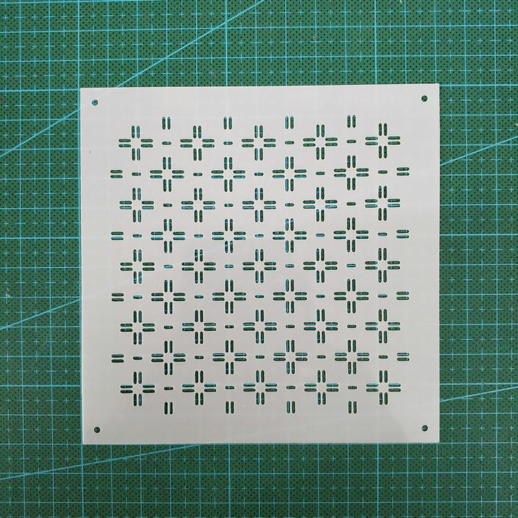 Yixi Sashiko Embroidery Template Handmade Fabric Drawing Soft Template ...