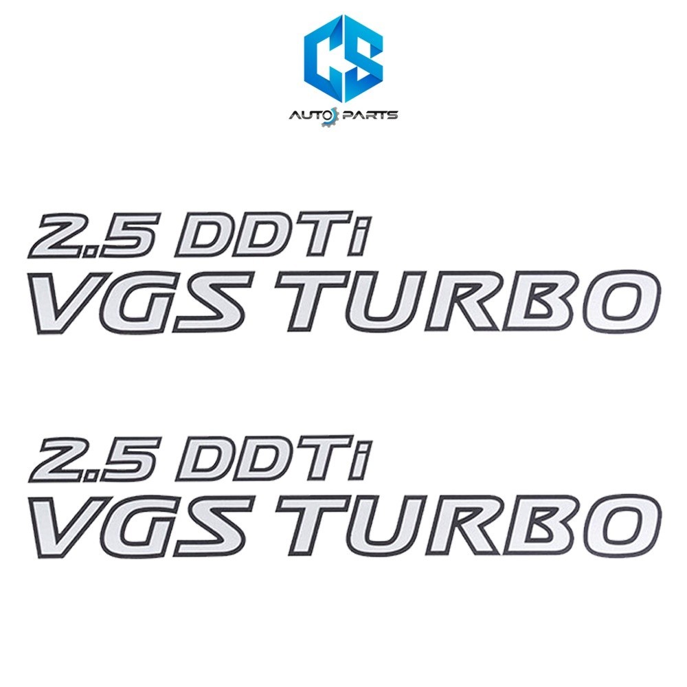 Sticker 2.5 DDTi VGS TURBO-NISSAN NAVARA NP300 (Side Door) | Shopee ...
