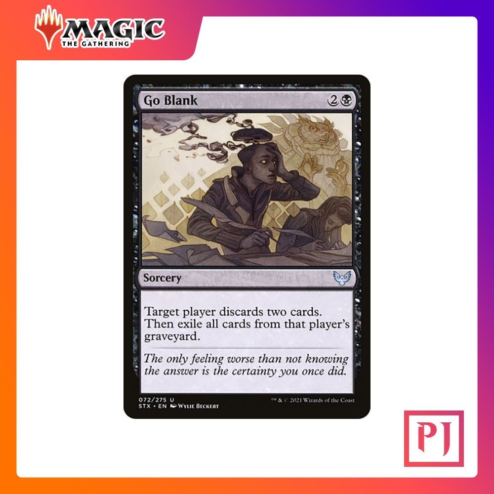 [MTG] Go Blank [STX] [BLACK] [UNCOM] [NORMAL] [ENG] (Magic Card/Magic ...
