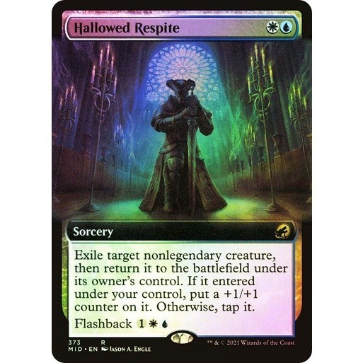 [MTG] Hallowed Respite (Extended Art) [MID] [MULTI] [RARE] [FOIL] [ENG ...