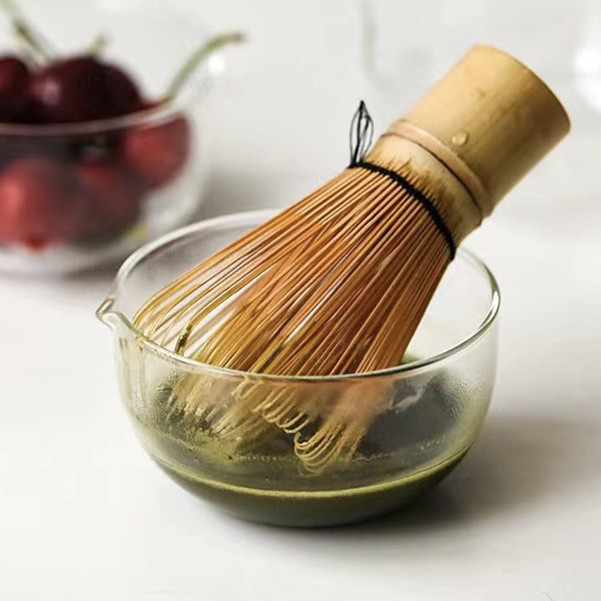 Matcha Tea Cup With Mouth Glass Material 350 Ml. Japanese Brewing ...
