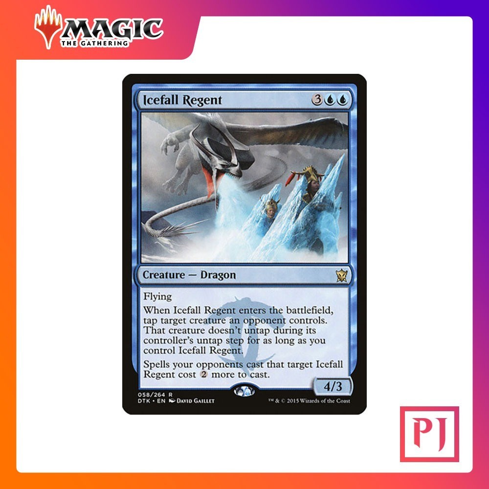 [MTG] Icefall Regent [DTK] [BLUE] [RARE] [NORMAL] [ENG] (Magic Card ...
